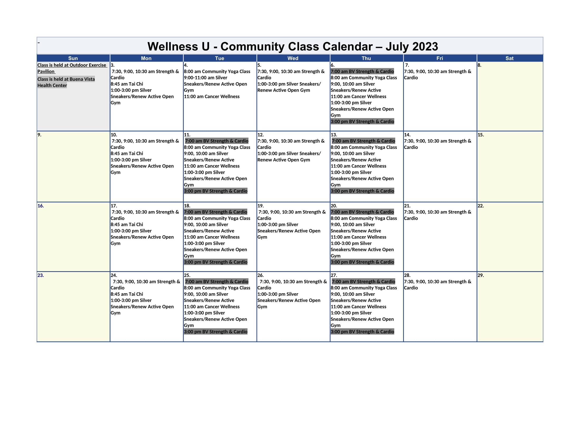 What is Wellness U? | Heart of the Rockies